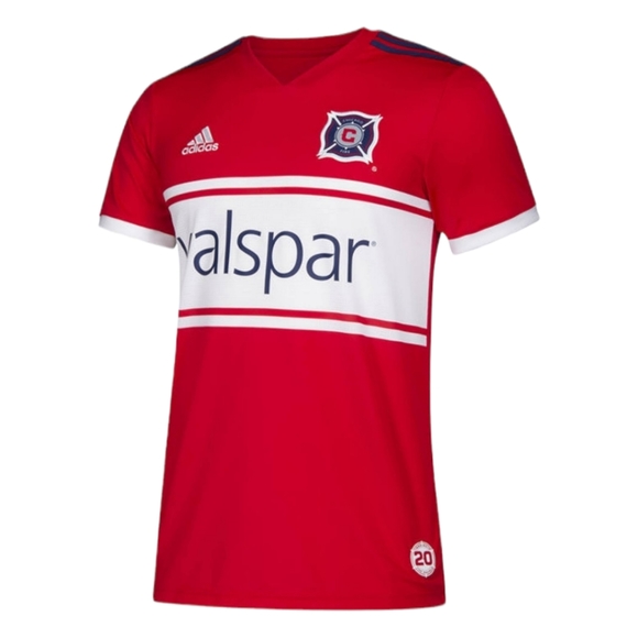 adidas | Shirts | Adidas Chicago Fire Mls Jersey | Poshmark